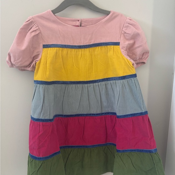 Mini Boden | Dresses | Mini Boden Cord Tiered Twirly Dress | Poshmark